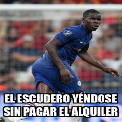 Meme Personalizado - el escudero yéndose sin pagar el alquiler - 32240994