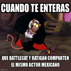 Meme Personalizado - Cuando te enteras QUE BATTLECAT Y RATIGAN ...
