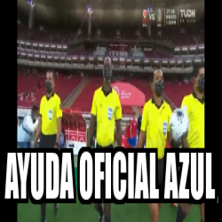 Meme Personalizado - Ayuda oficial azul - 32257496