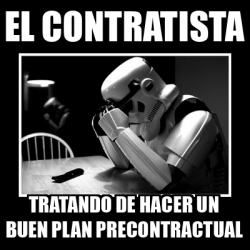 Meme Sad Trooper - el contratista TRATANDO DE HACER UN BUEN PLAN ...
