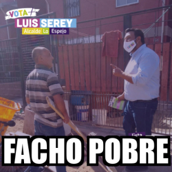 Meme Personalizado - Facho pobre - 32288514