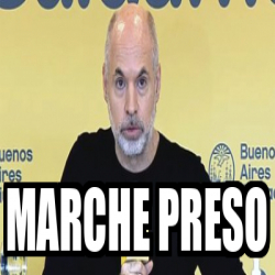 Meme Personalizado - marche preso - 32293080