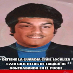 Meme Personalizado - Detiene La Guardia Civil localiza 1.230 cajetillas ...