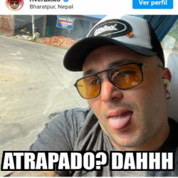 Meme Personalizado - Atrapado? Dahhh - 32309759