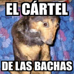 Meme Personalizado - El Cártel De las Bachas - 32315804