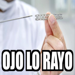 Meme Personalizado - Ojo lo rayo - 32318375