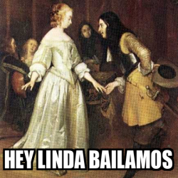 Meme Personalizado - Hey linda bailamos - 32320684