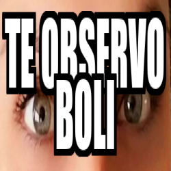 Meme Personalizado - Te observo Boli - 32325231