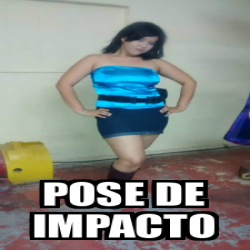 Meme Personalizado - pose de impacto - 32326507