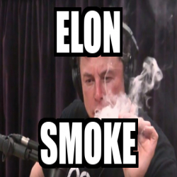 Meme Personalizado - Elon Smoke - 32375036