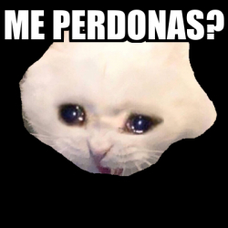 Meme Personalizado - me perdonas? - 32375185