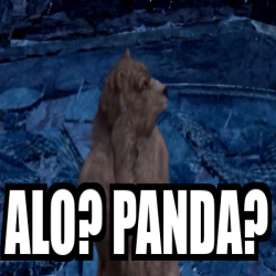 Meme Personalizado - alo? panda? - 32376245