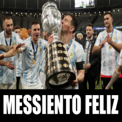 Meme Personalizado - Messiento feliz - 32400393