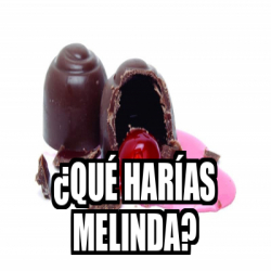 Meme Personalizado - ¿Qué harías melinda? - 32400919