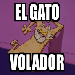 Meme Personalizado - el gato volador - 32404323