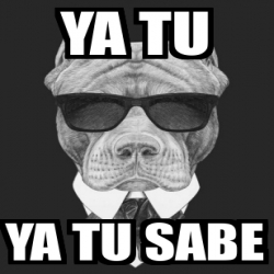 Meme Personalizado - Ya tu ya tu sabe - 32406599