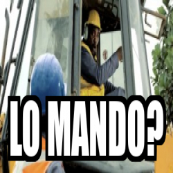 Meme Personalizado - lo mando? - 32411591