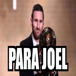 Meme Personalizado - para joel - 32413269