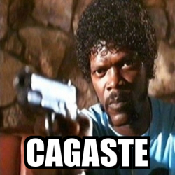 Meme Pulp Fiction - CAGASTE - 32416704