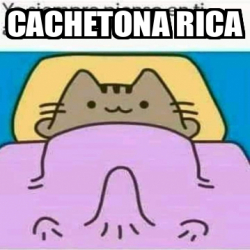 Meme Personalizado - Cachetona rica - 32424528