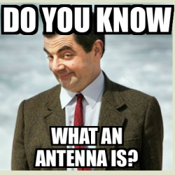 Meme Mr Bean - do you know what an antenna is? - 32440631