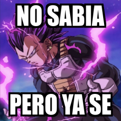 Meme Personalizado - No sabia Pero ya se - 32443769
