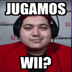 Meme Personalizado - jugamos wii? - 32481459