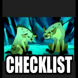 Meme Personalizado - Checklist - 32485324