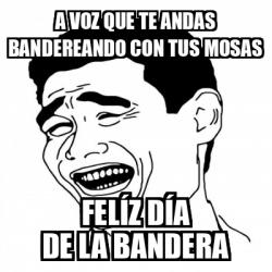 Meme Yao Ming 2 - A VOZ QUE TE ANDAS BANDEREANDO CON TUS MOSAS FELÍZ ...