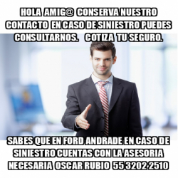 Meme Personalizado - HOLA aMIG@ CONSERVA NUESTRO CONTACTO EN CASO DE ...