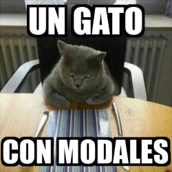 Meme Personalizado - Un gato Con modales - 32540661