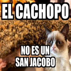 Meme Personalizado - el cachopo no es un san jacobo - 32551038