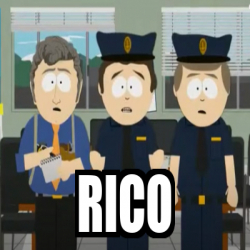 Meme Personalizado - RICO - 32552074