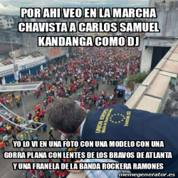 Meme Personalizado - Yo lo vi en una foto con una modelo con una gorra ...