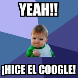 Meme Bebe Exitoso - Yeah!! ¡hice el coogle! - 32071407
