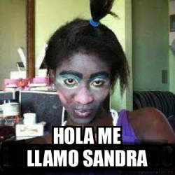Meme Personalizado - Hola me llamo SANDRA - 32084277