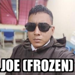 Meme Personalizado - Joe (Frozen) - 33109667