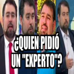 Meme Personalizado - ¿quien pidió un "experto"? - 33113974