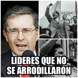 Meme Personalizado - lideres que no se arrodillaron - 33116776