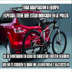 Meme Personalizado - . TODA ADAPTACION O EQUIPO ESPECIAL TIENE QUE ...
