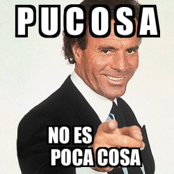 Meme Julio Iglesias - p u c o s a No es poca cosa - 33124332