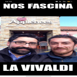 Meme Personalizado - Nos fascina La vivaldi - 33137553