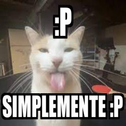 Meme Personalizado - :P simplemente :P - 33159978