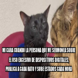 Meme Personalizado - Mi cara cuando La persona que me sermonea sobre el ...