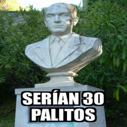 Meme Personalizado - Serían 30 palitos - 33186667