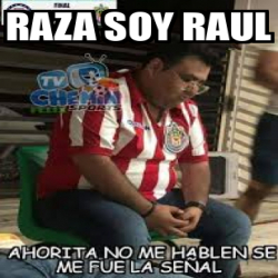 Meme Personalizado - Raza soy raul - 33190725