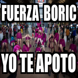 Meme Personalizado - Fuerza boric Yo te apoto - 33206416