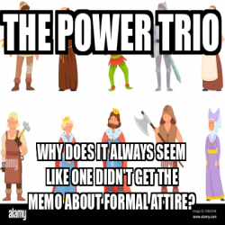 Meme Personalizado - The power trio Why does it always seem like one ...