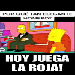 Meme Personalizado - Hoy juega La Roja! - 33229786