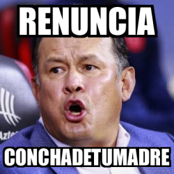 Meme Personalizado - Renuncia Conchadetumadre - 33236627